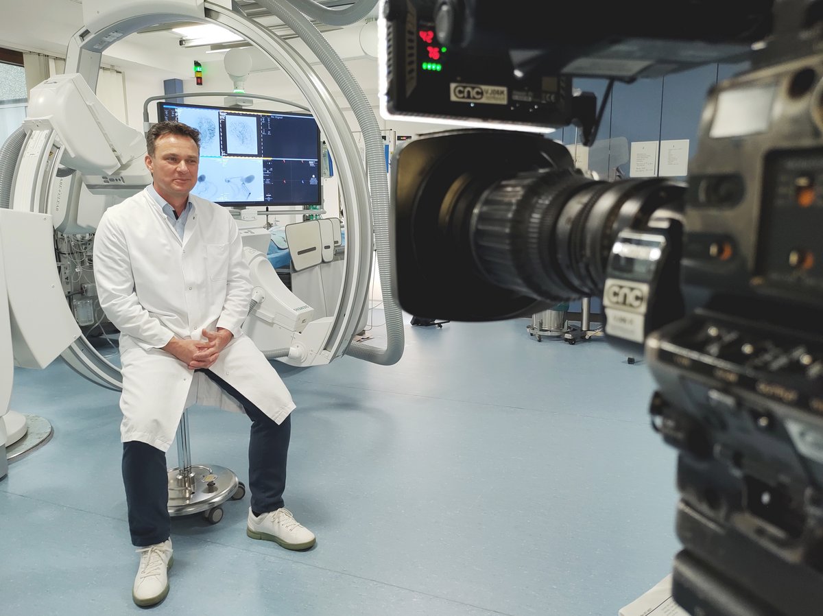 RTL berichtet über erfolgreichen Vena-Galeni-Eingriff in den Sana ...