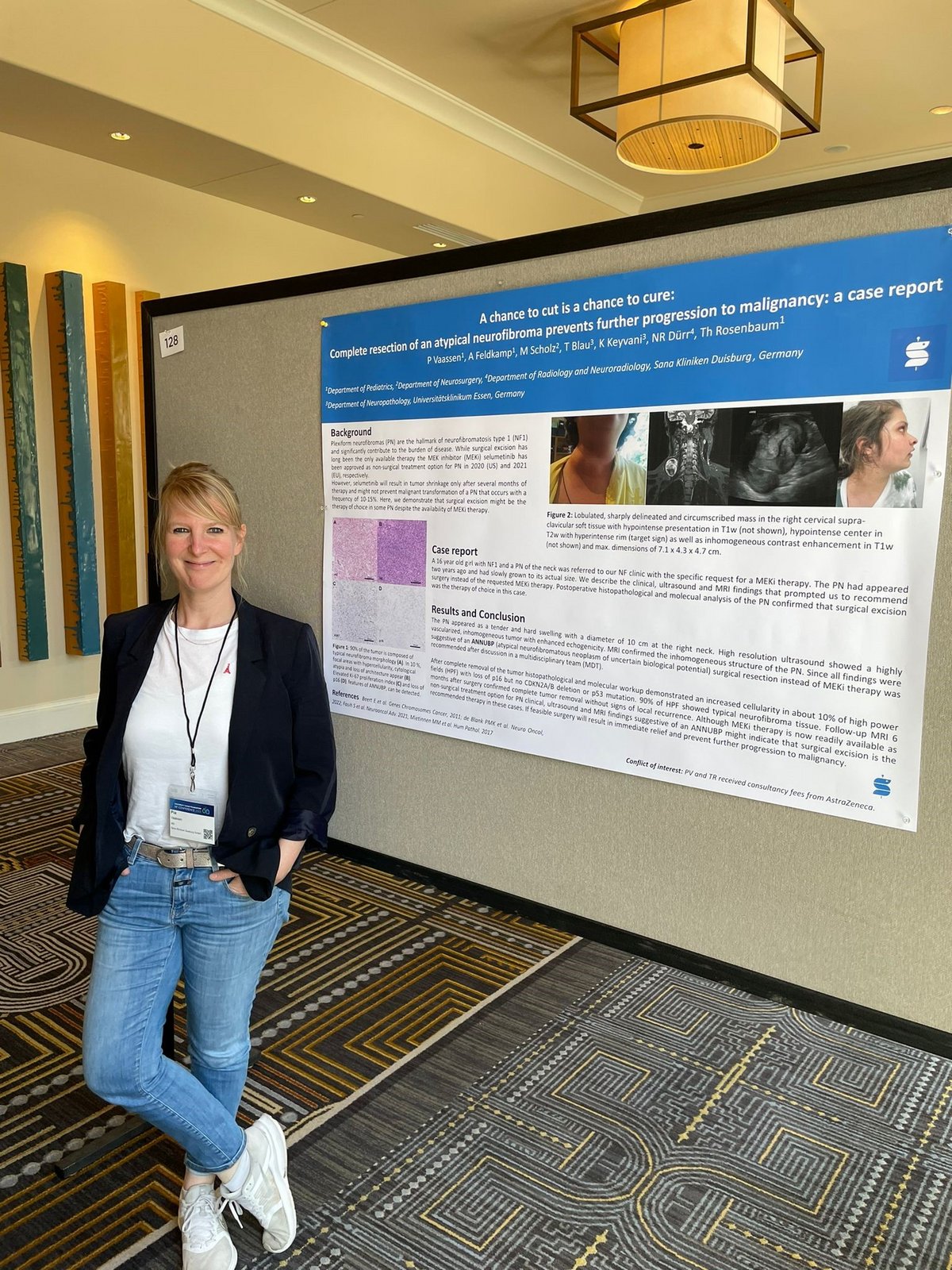 Expert*innen der Sana Kliniken Duisburg bei „NF conference“ in den USA