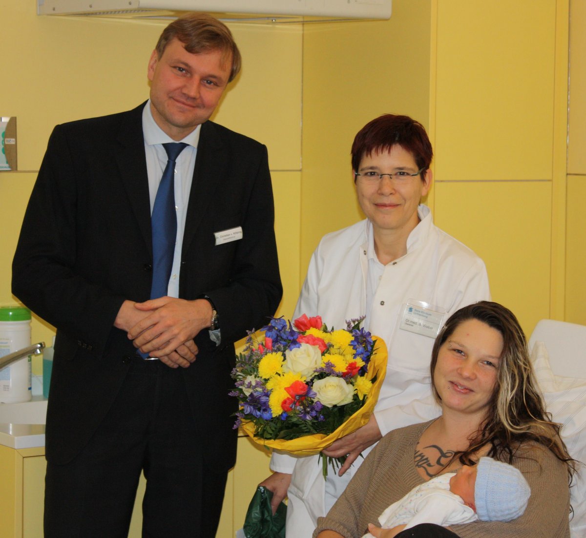 3000. Baby zur Welt gekommen